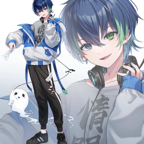 IRIAM用立ち絵 | Hoka＊さん(フリーイラストレーター)のポートフォリオ | ココナラ