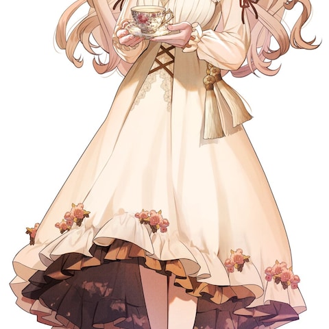 キービジュアルイラスト | Rei ★さん(中国人のVtuberイラストレーター)のポートフォリオ | ココナラ