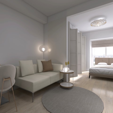 内観パース | shiwhi_interiorさん(インテリアコーディネーター)のポートフォリオ | ココナラ