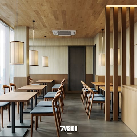 しゃぶしゃぶ店 | 7 VISION DESIGNさんのポートフォリオ | ココナラ