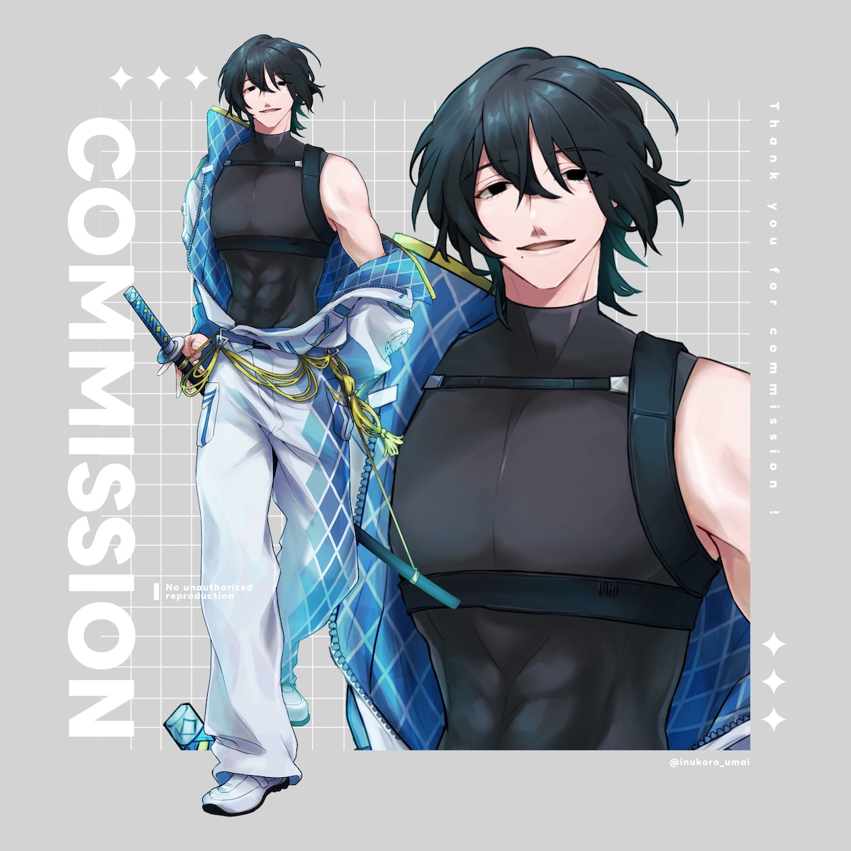 Commission…【TRPG立ち絵】 | Umy01さん(Illustrator)のポートフォリオ | ココナラ