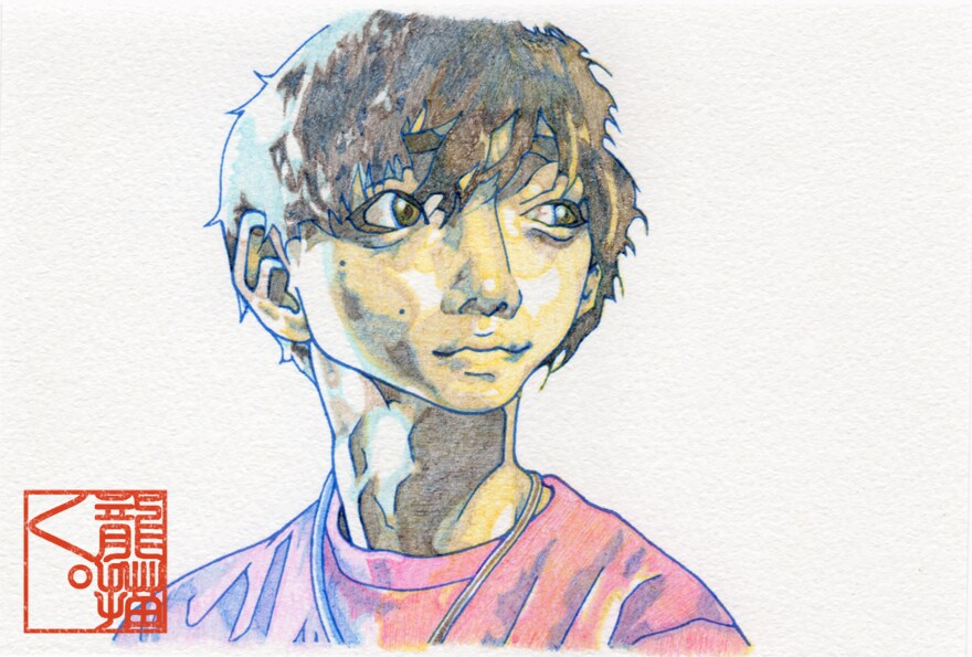 Nhk連続テレビ小説「おかえりモネ」・永瀬廉 龍☆似顔絵アイコン屋さんさん イラストレーター☆tcカラーセラピスト のポートフォリオ ココナラ