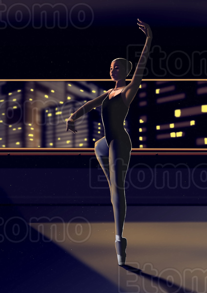 「バレエ文学」様に寄稿させていただいたイラストです | Etomo＠イラストさん(イラストレーター)のポートフォリオ | ココナラ