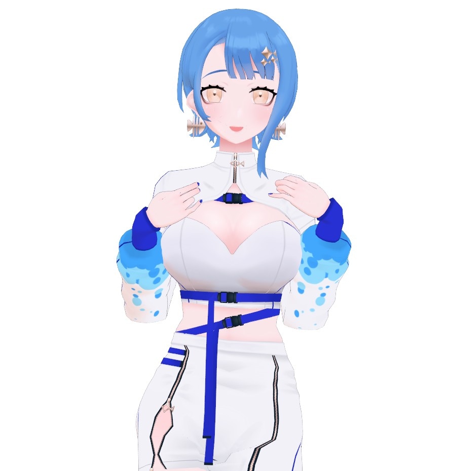 Vtuber「瀬戸乃とと」非公式MMDモデル作成しました | corocomaさん(Vtuber向け3Dモデラー)のポートフォリオ | ココナラ