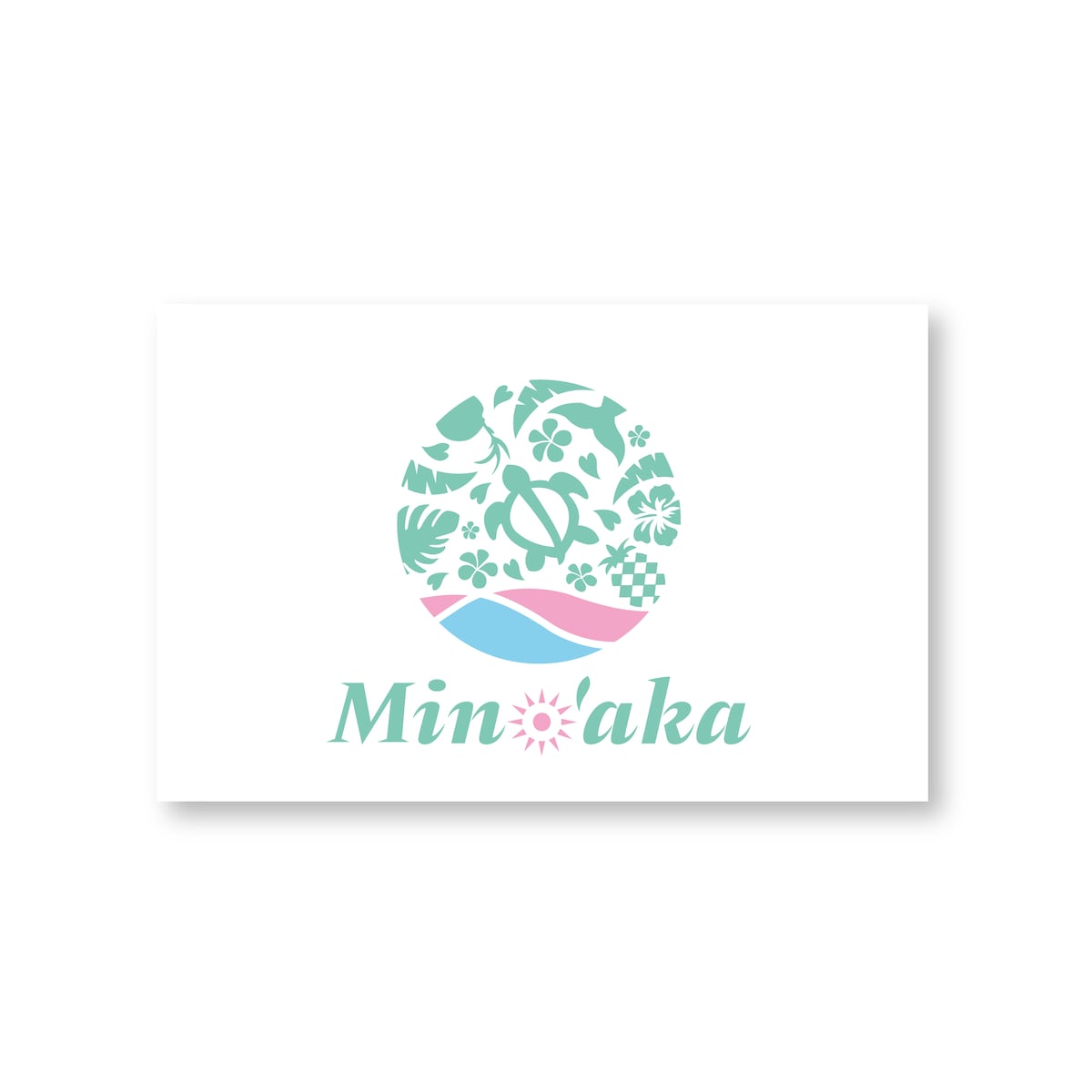 Mino‘aka様ロゴ | UMINEKO DESIGNさん(ロゴデザイナー)のポートフォリオ | ココナラ