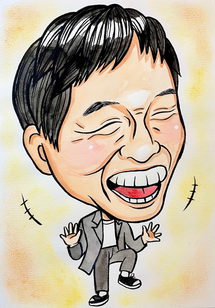 有名人似顔絵 | 似顔絵 tomoさん(似顔絵作家)のポートフォリオ | ココナラ