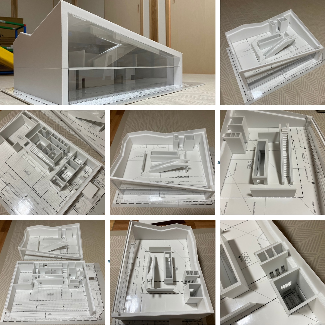 韓国の美術館 内観 | ででわんさん(建築士)のポートフォリオ | ココナラ