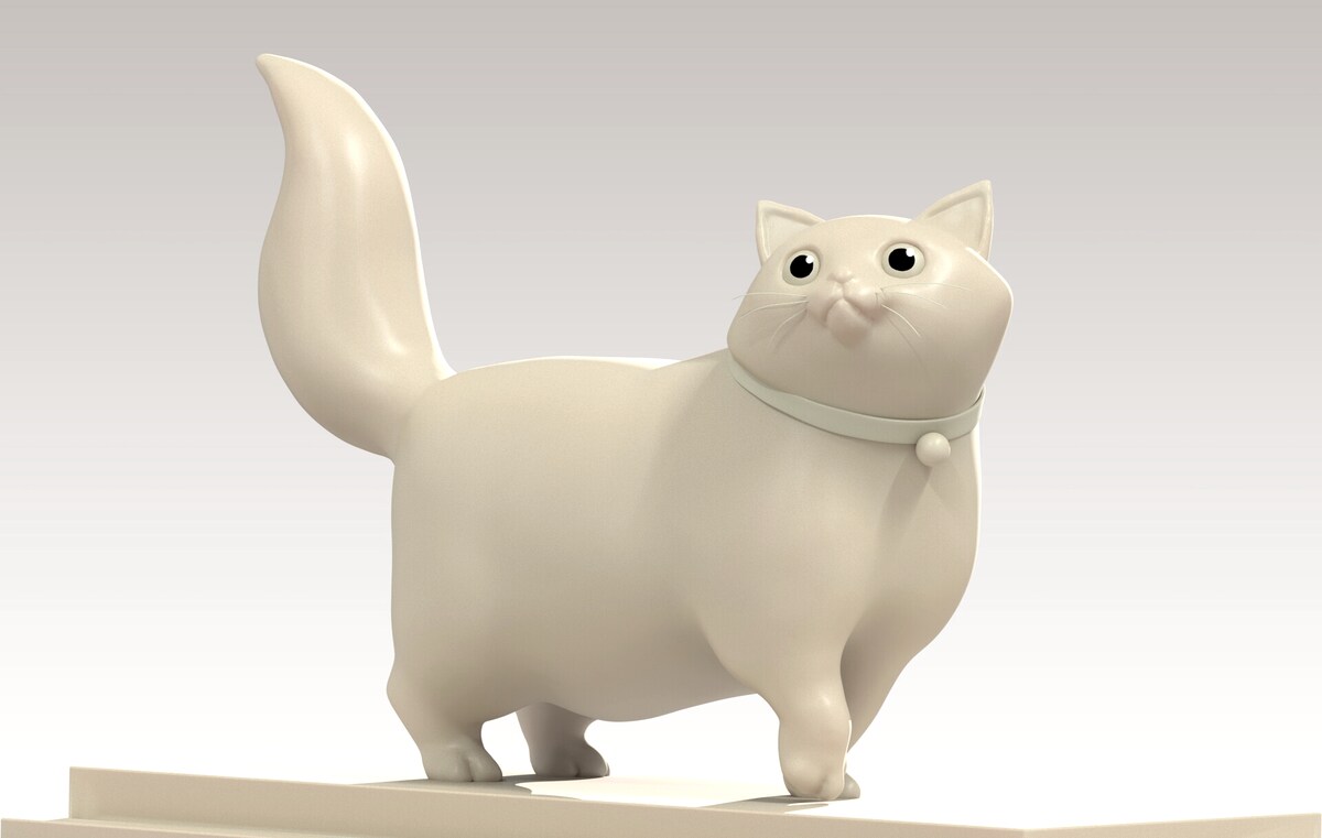 Cat | Tale modelさん(3Dモデラー)のポートフォリオ | ココナラ