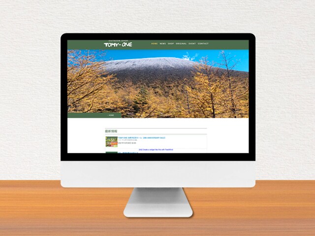 アウトドアショップ様ジンドゥーホームページ制作 | zerotopさん(Jimdoホームページ制作・デザイナー)のポートフォリオ | ココナラ