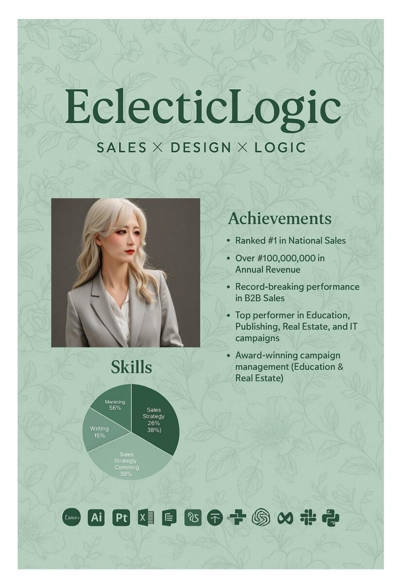 ポートフォリオ | EclecticLogic土日祝は基本休さん(営業アドバイザー/広告クリエイターetc)のポートフォリオ | ココナラ