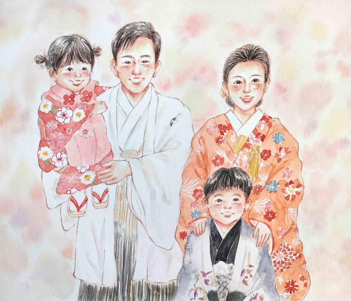 似顔絵ご依頼品 | dongurinikkiさん(似顔絵作家)のポートフォリオ | ココナラ